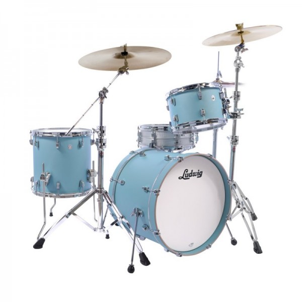 LUDWIG NEUSONIC DOWNBEAT SKYLINE BLUE - Ardemadrid-microFusa