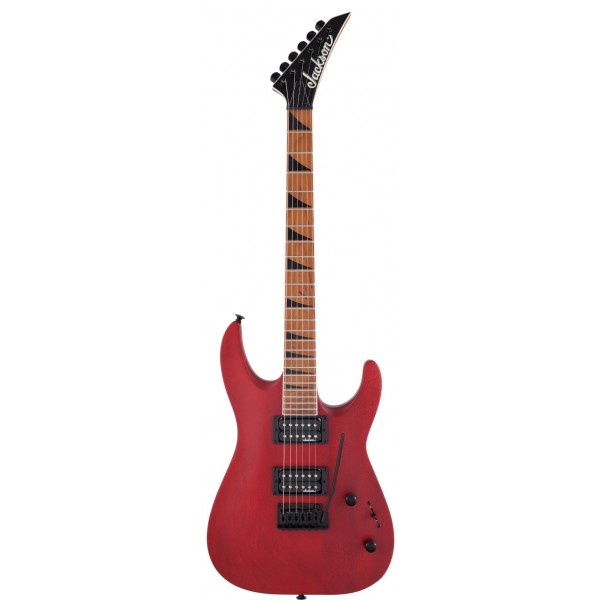 JACKSON JS DINKY ARCH TOP JS24 DKAM RED STAIN - Ardemadrid-microFusa
